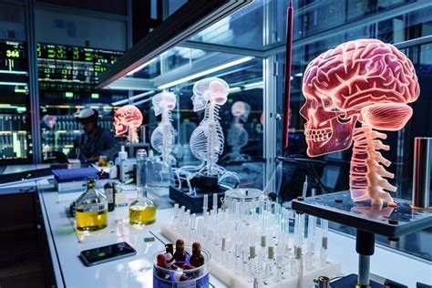 Premium Photo Researchers Experiment In A Computational Lab Advancing