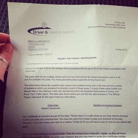 Lilian — Passed My Driving Theory Test 🎉🎉🎉