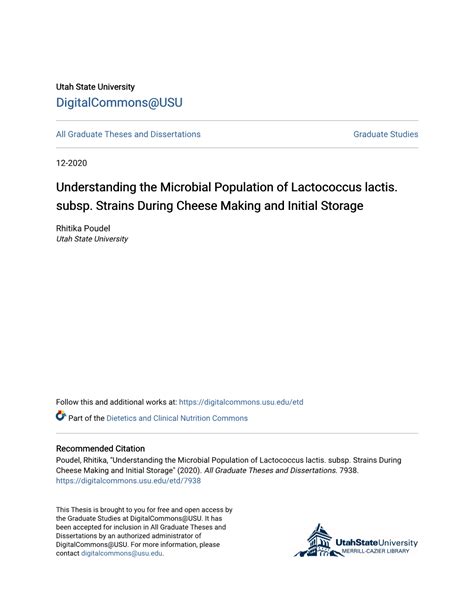 Understanding The Microbial Population Of Lactococcus Lactis Docslib