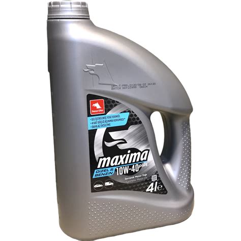 Petrol Ofisi Maxima 10W/40 Plus 4 Lt-Motor Yağı Fiyatı
