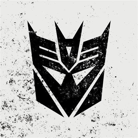 Transformers Decepticons Logo Grunge Effect 21981182 Vector Art At
