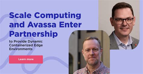 Scale Computing And Avassa Partner For Dynamic Edge Solutions