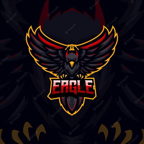 Premium Vector Eagle Masscot Logo Esport Illustration Premium Vector