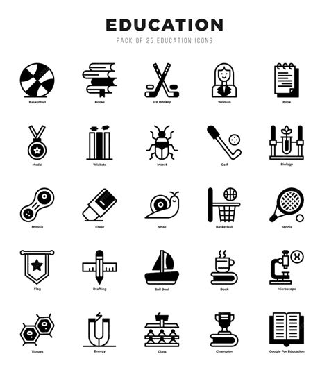 Premium Vector Education Icon Pack For Your Website Mobile Presentation And Logo Design