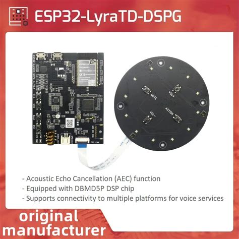 Esp32 Lyratd Dspg Development Board On Board Esp32 Wrover B Wifi Bluetooth Module Dsp Aec