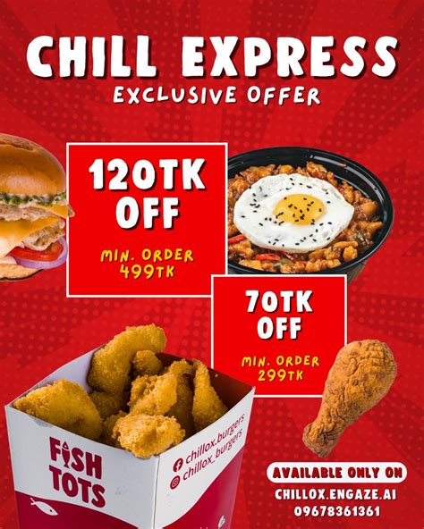 Chillox The Chill Just Got Cheaper Order Now And Enjoy Up To 120tk