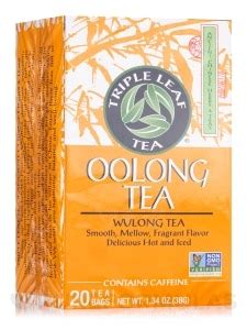 Oolong Tea 20 Tea Bags Triple Leaf Tea Pureformulas