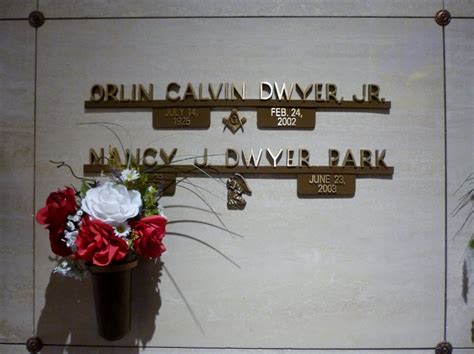 Orlin Calvin Dwyer Jr 1925 2002 Memorial Find A Grave