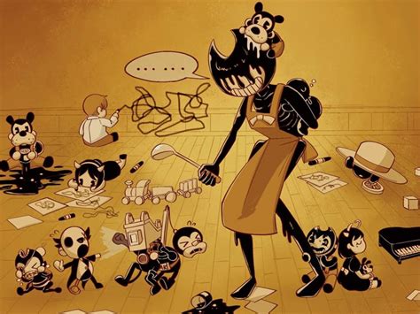 Pin By Indominus Rex On Manuel Bendy And The Ink Machine Cartoon