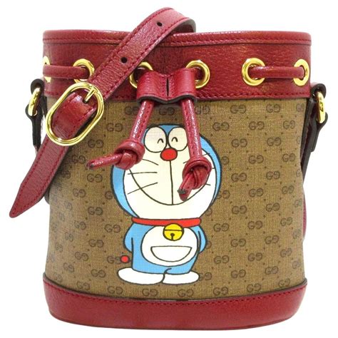 Gucci Doraemon Beige Cloth Ref 785362 Joli Closet