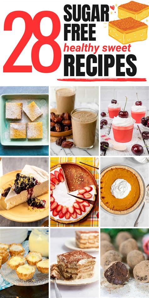 28 Tasty Sugar Free Dessert Ideas To Satisfy Your Sweet Tooth