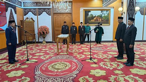 Gubernur Jambi Hanya Lantik Dua Kepala Biro Jabatan Kepala Biro Umum