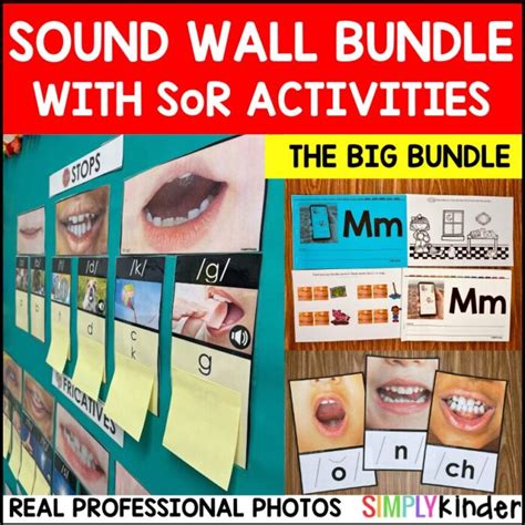 Sound Wall With Mouth Pictures Science Of Reading Sound Wall