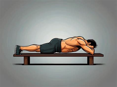 Premium Vector Vector Man Planking Isolated