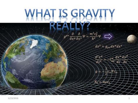A Unification Of Gravity With Electromagnetism And Quantum Pptx