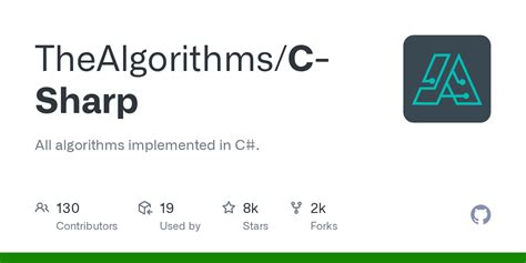 Github Thealgorithmsc Sharp All Algorithms Implemented In C