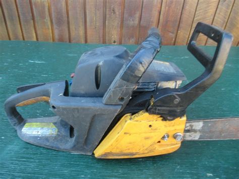 Vintage Poulan Pro Classic Pp4218av Chainsaw Chain Saw With 14 Bar Ebay