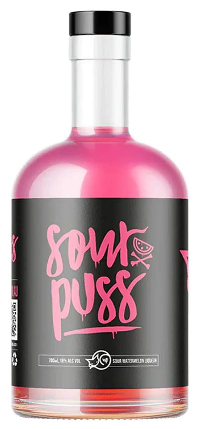 Wet Kitty Sour Puss Watermelon Liqueur 700ml Liberty Liquors