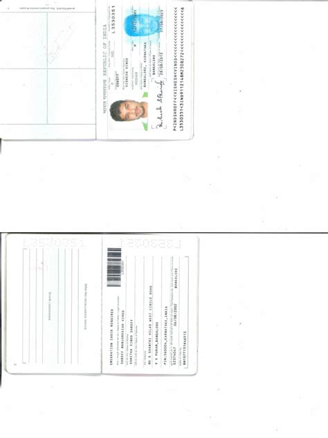 Vishesh Vinod Shroff Passport Copy Both Pages Pdf