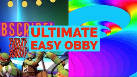 Playing Ultimate Easy Obby 50 Stage Youtube