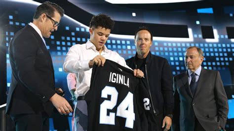 Utah Hockey Club Selects Tij Iginla With The Sixth Pick In The First Round Of The 2024 Nhl Draft