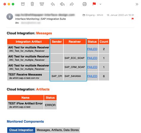 Sender Receiver In WHINT Solutions For SAP Cloud Integration Integration Excellence The