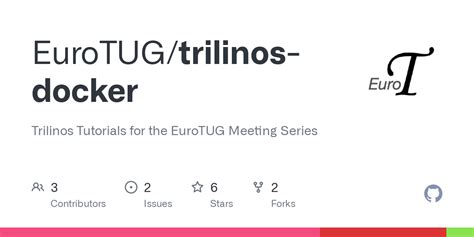 Github Eurotugtrilinos Docker Trilinos Tutorials For The Eurotug Meeting Series