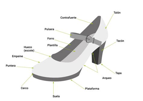 Anatomía Del Zapato Seampedia Sobre La Industria Moda