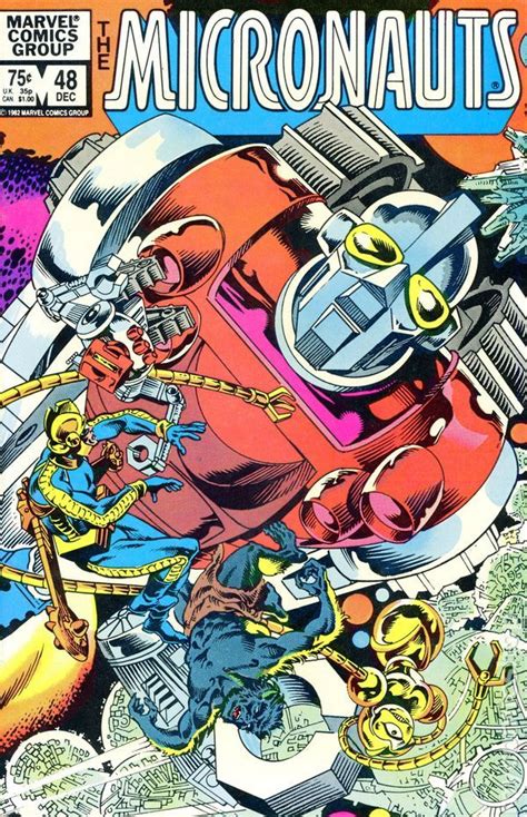Micronauts 1979 1st Series 48 Comics Marvel Comics Comic Book Covers
