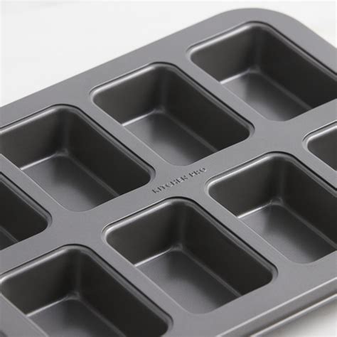 Kitchen Pro Bakewell Mini Loaf Pan 8 Cup Kitchen Warehouse™