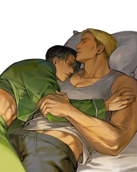 Cherry Aot Erwin Smith Levi Shingeki No Kyojin Shingeki No Kyojin Commentary Request