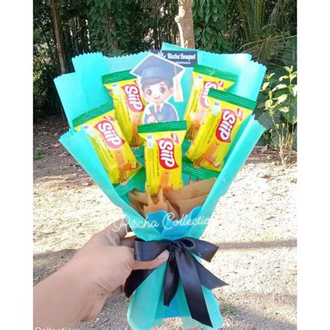 Jual Buket Snack Kecil Plus Topper Wisuda Murah Shopee Indonesia