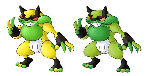 Venoquak Toxicroak Evolution By Plzgaiasrebirth On Deviantart
