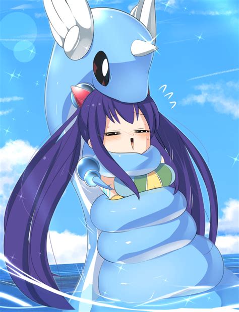 Lets0020 Dragonair Wendy Marvell Fairy Tail Nintendo Pokemon Commentary Request