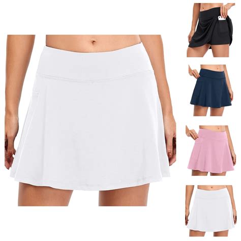 Womens Skorts High Waist Pleated Design Athletic Golf Tennis Skirts