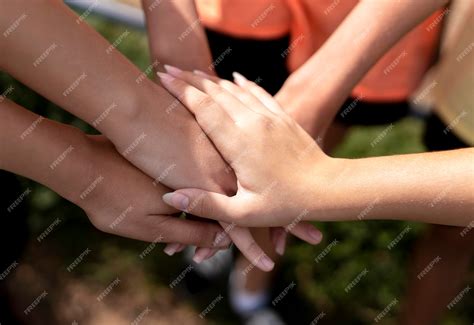 Friends Holding Hands Images
