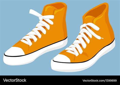 A Pair Of Shoes Royalty Free Vector Image Vectorstock