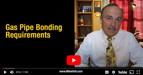 Livestream Video Gas Pipe Bonding Requirements