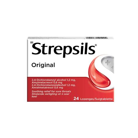Strepsils Original 24 Lozenges Van Heerden Pharmacy