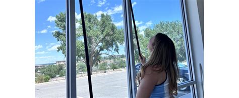 Metro Screenworks Draft Blocker Custom Size Window Screen Vinyl Wind Blocker