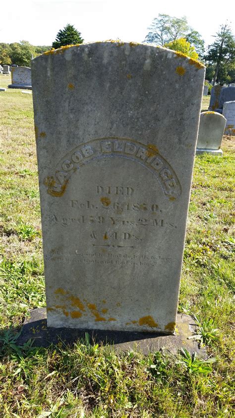 Jacob Eldredge 1790 1870 Homenaje De Find A Grave