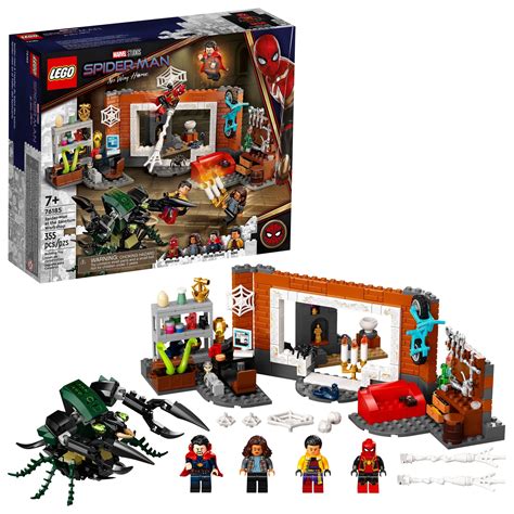 Lego Marvel Spider Man At The Sanctum Workshop 76185 Building Toy Set