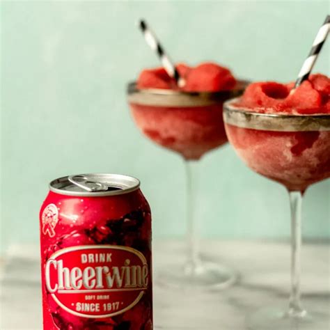 Cheerwine Bourbon Slush Cocktails Off The Eaten Path
