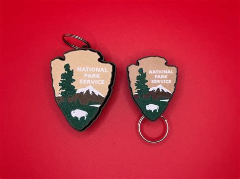 National Park Logo Fidget Clicker Free 3d Print Model Makerworld