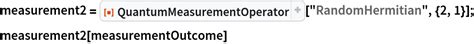 Quantummeasurementoperator Wolfram Function Repository