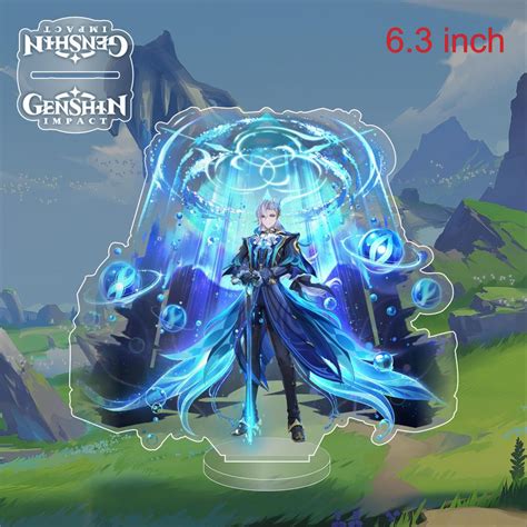 Acrylic Stands Figure Genshin Impact Neuvillette Etsy
