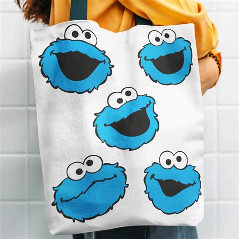 Cookie Monster Face Svg Masterbundles