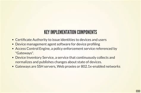 Practical Enterprise Security Architecture Ppt