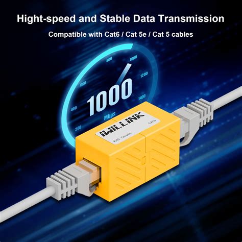 Iwillink Rj45 Coupler Ethernet Connector Female To