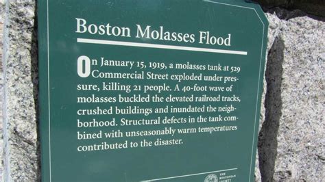 Look Back Bostons Great Molasses Flood Of 1919